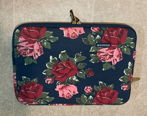 Kayond Canvas 13" Laptop Bag Sleeve Case Notebook Mac Dell HP Tablet ...