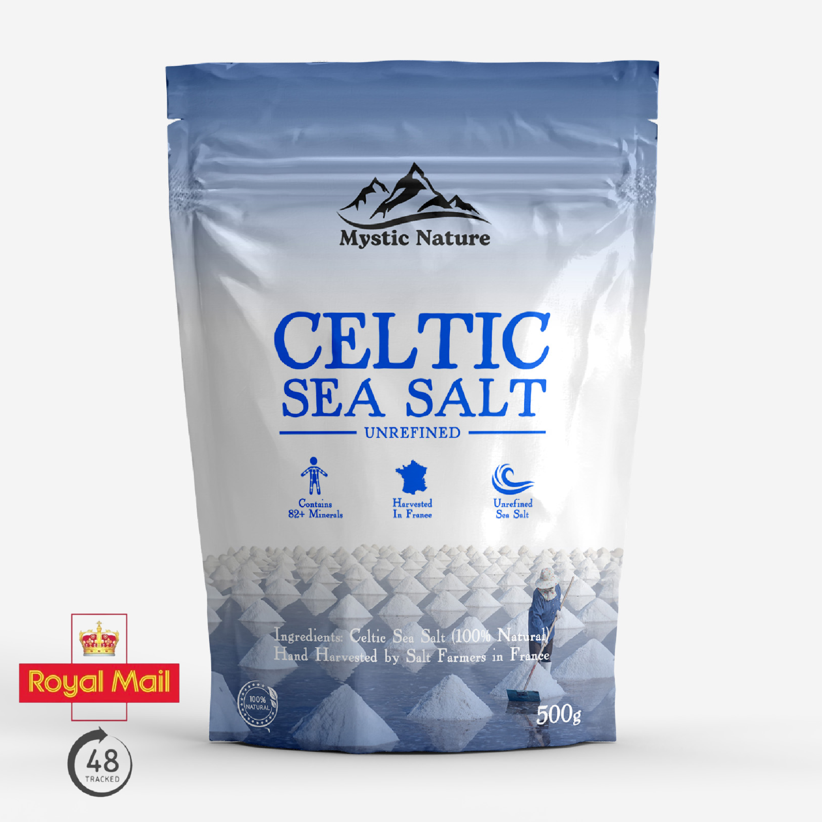 Celtic Sea Salt - 500g | 100% Natural Celtic Salt With 82+ Minerals | eBay
