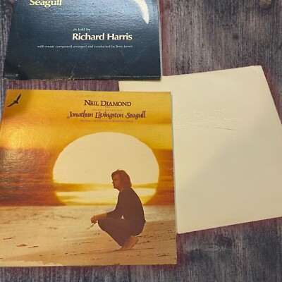Jonathan Livingston Seagull Combo - Neil Diamond LP + Richard Harris LP ...