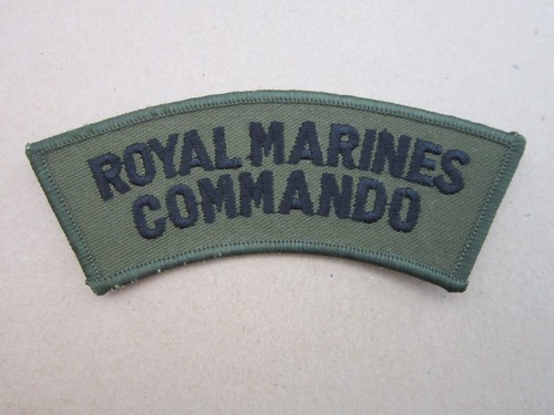 Royal Marines Commando Royal Navy (Style 2) Military Cloth Patch Badge ...