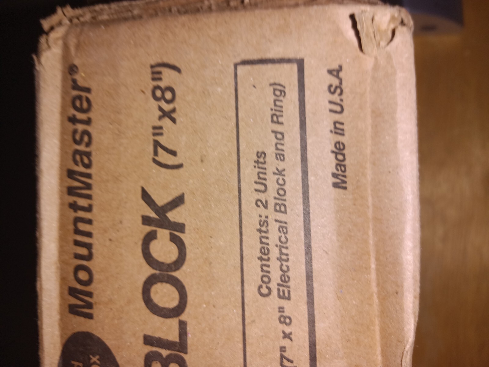 2 Pack Mid-America Mount Master Electrical Block 7"x8" | eBay