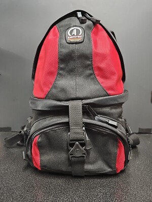 Tamrac 5546 Adventure 6 Backpack SAS Red & Black Padded Camera Tote Bag ...