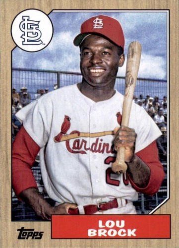 2022 Topps Archives Lou Brock #204 St. Louis Cardinals | eBay