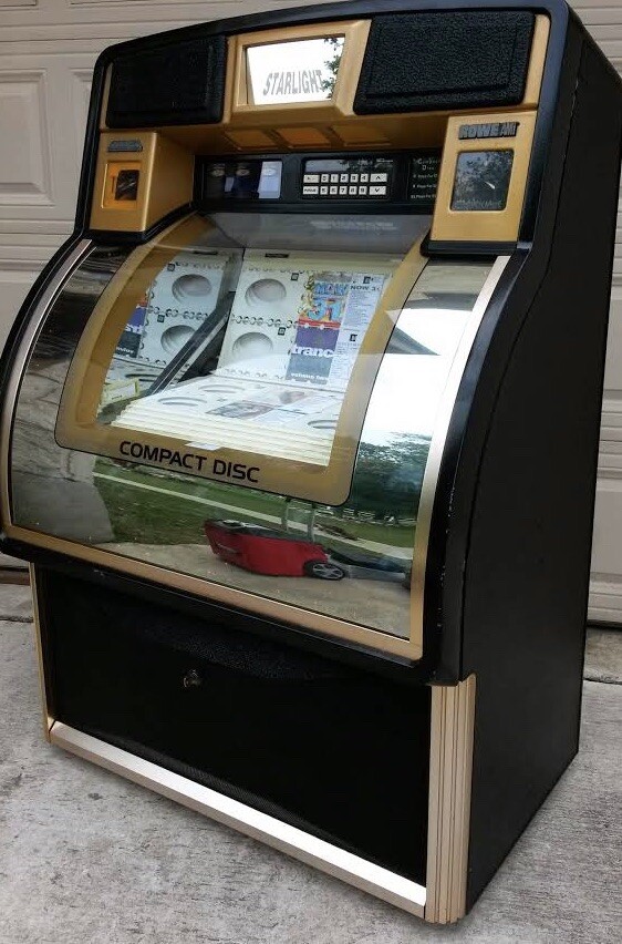 ROWE AMI CD JUKEBOX CD100G AND CD100H VOLUME CONTROL EJECT AND ON/ OFF ...