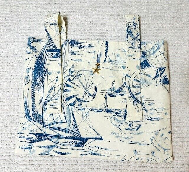 NEW Walker Caddy Bag Pocket Adjust Lined Bling Handmade Washable PICK ...