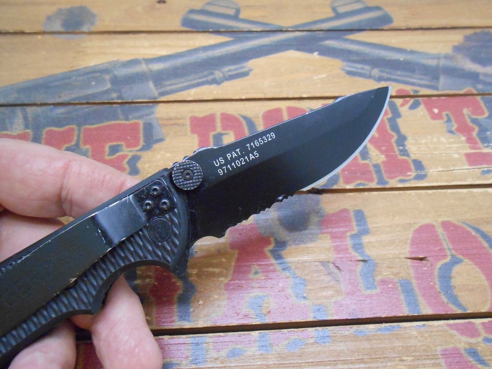 Gerber Hinderer CLS Pocket Knife Slide Lock Combo Edge Blade | eBay
