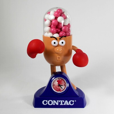 Mr Contac Boxing 12" Figure Advertising Drug Mascot | eBay