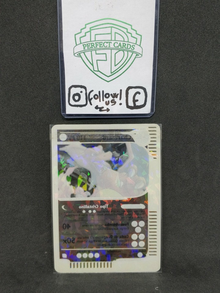 POKÉMON SKYRIDGE BOX TOPPER CHARIZARD CRYSTAL 9/12 NM ITA | eBay