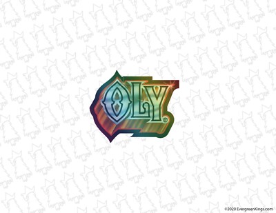 OLY Beer Holographic Sticker - Vintage Olympia Beer - 3 Inches - WONT ...