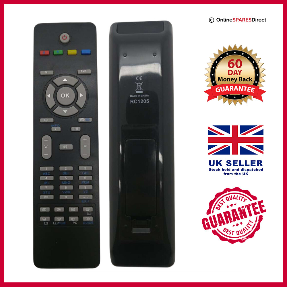 Replacement RC1825 Remote Control For Alba, Celcus, Digihome, Hitachi ...