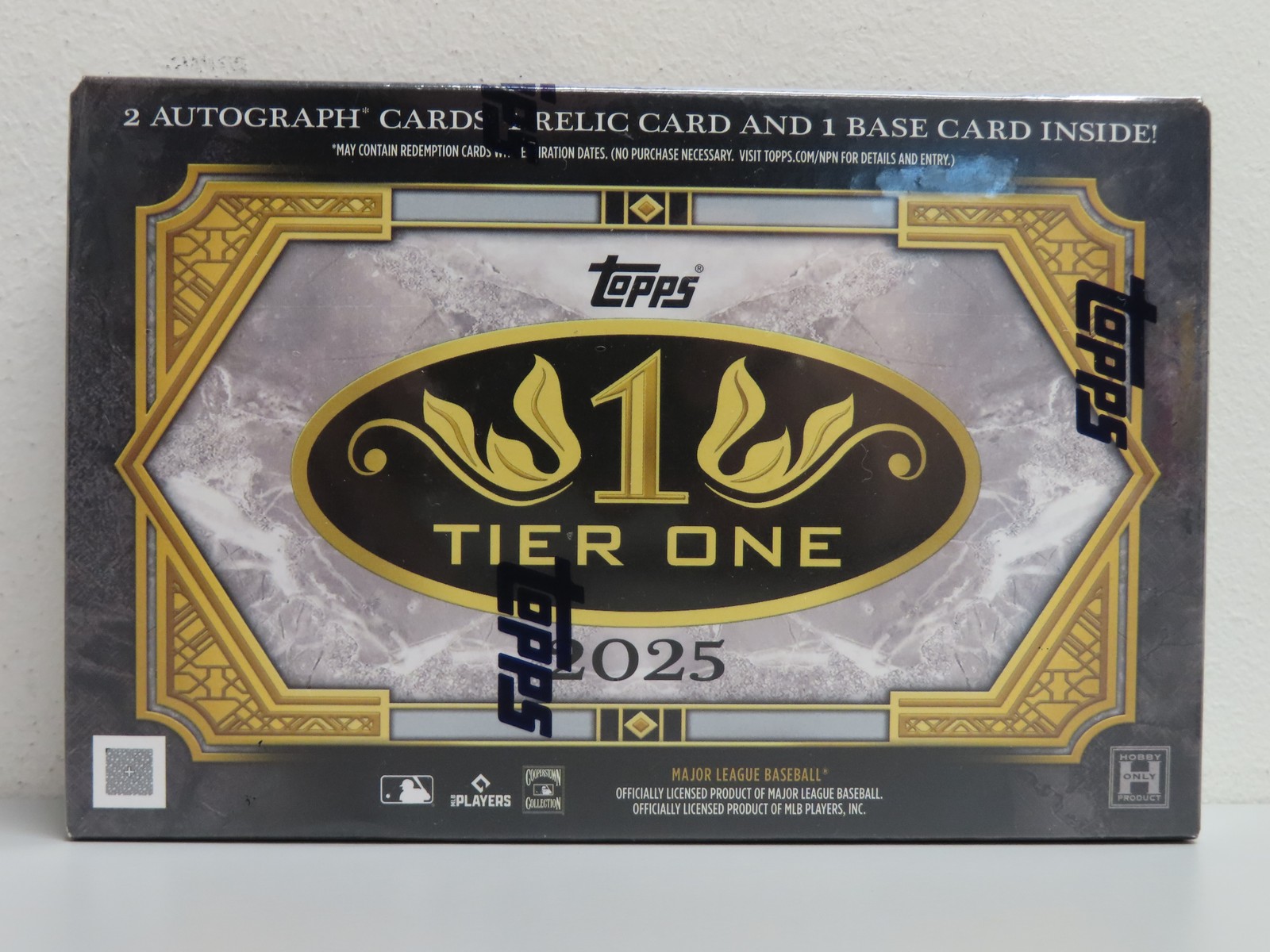 2025 Topps Tier One MLB Baseball Factory Sealed Hobby Box | eBay