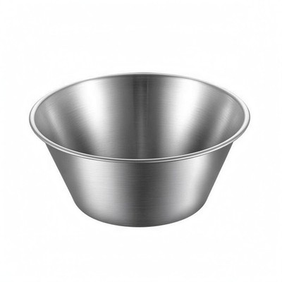 Round Stainless Steel Bowl Scratch Resistant Stainless Steel Mixing ...
