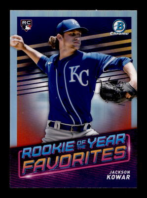 2022 Bowman #ROYF-9 Jackson Kowar Rookie Card RC Kansas City Royals ...