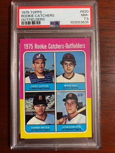 1975 Topps Gary Carter Rookie Card #620 PSA 7.5 | eBay