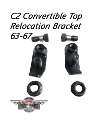 1963-1967 - Corvette - C2 Convertible Top Relocation Bracket - Custom ...