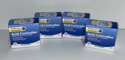4 Walgreens Maximum Strength Acid Controller and Acid Reducer ...