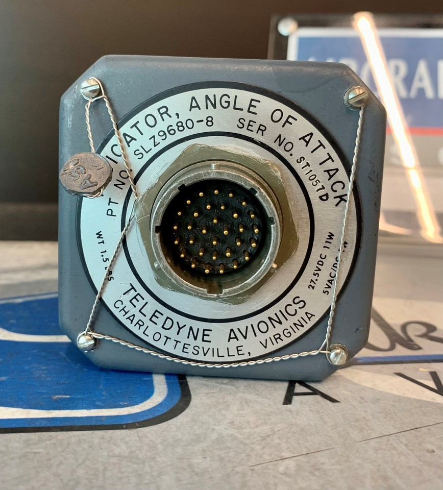Angle Of Attack Indicator SLZ9680-8 Removed Working | eBay