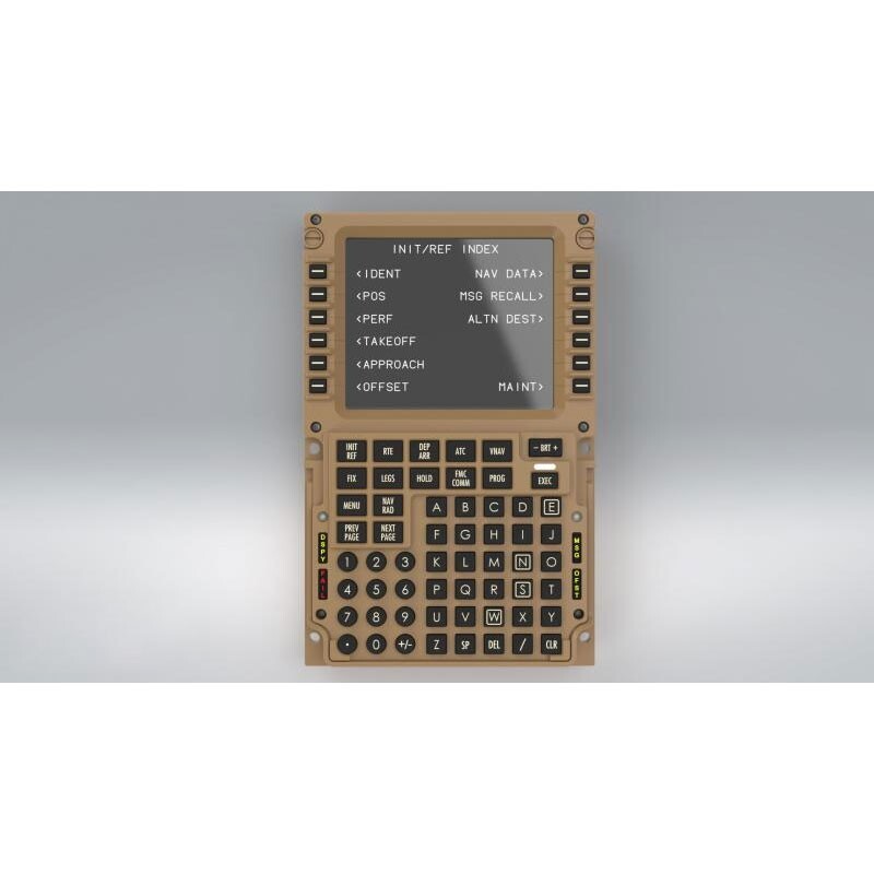 Original CS 747X CDU Flight Simulator Unit for Cockpit Simulator Flight ...