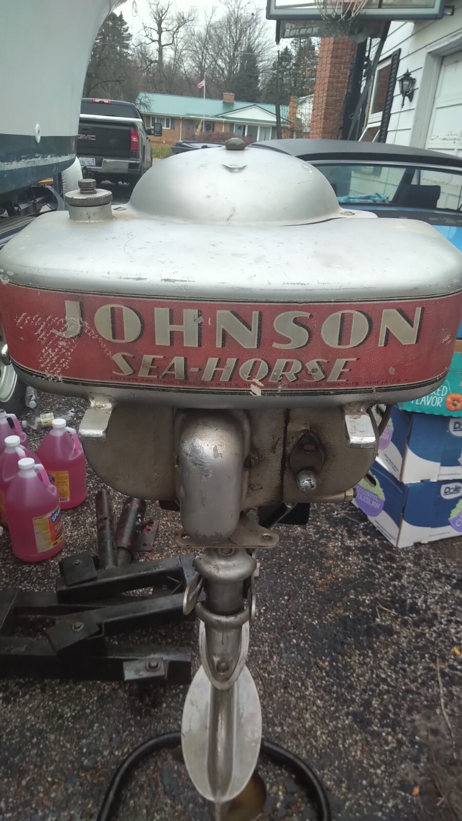 1941 Johnson KD-15 Outboard 9.8 HP with stand Vintage | eBay