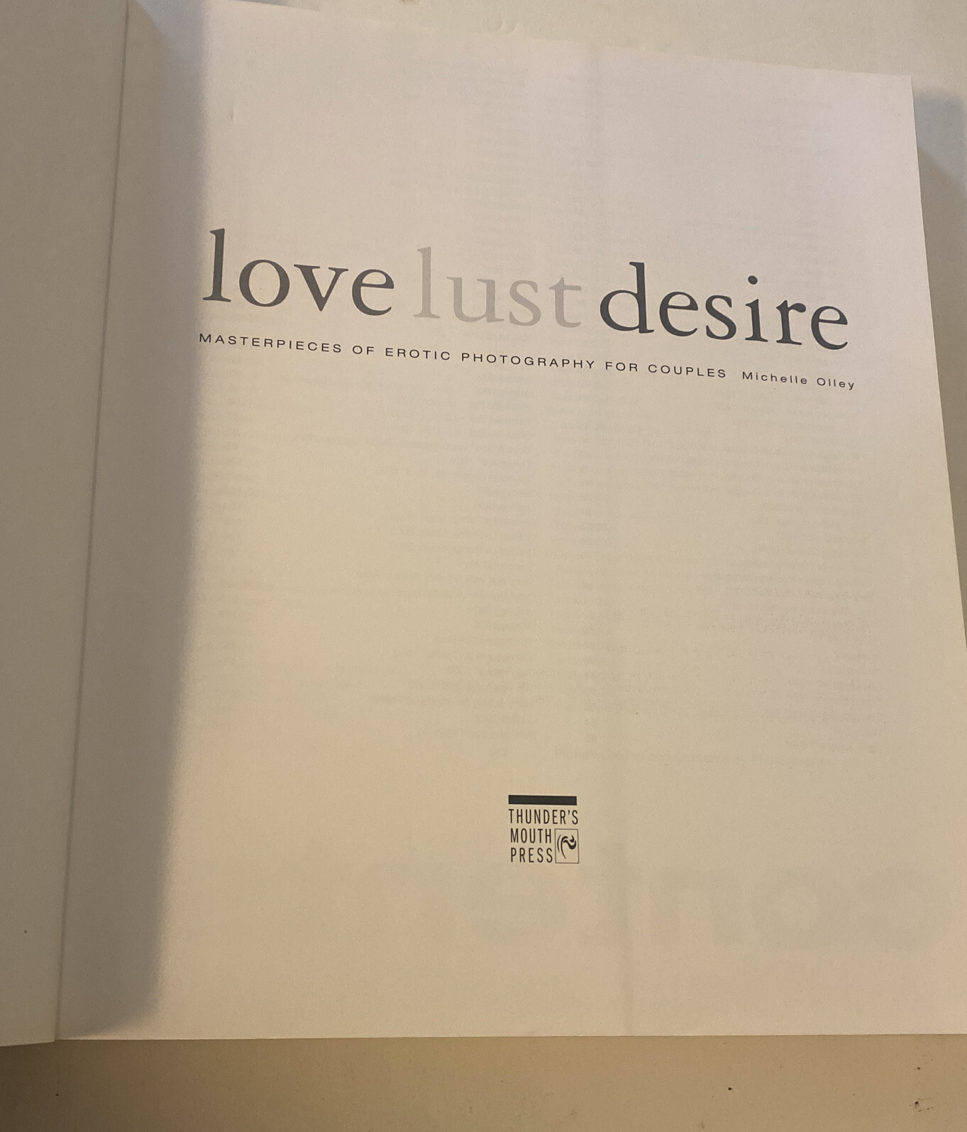 Love Lust Desire : Masterpieces of Erotic Photography for Couples by ...