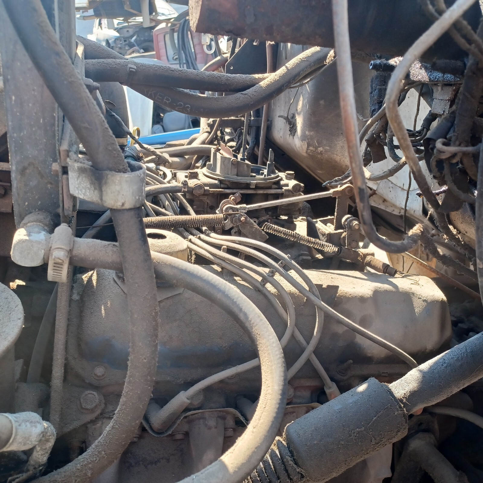 84 Ford LN 700 Motor complete with manual transmission GAS 370 | eBay