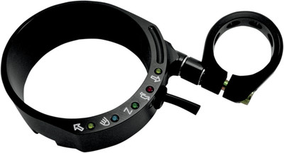 Joker Machine - 10-305B - Speedometer Relocation Bracket - Black - For ...