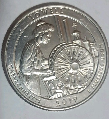 2019 D Lowell Quarter Rare with Die Chip ERRORS | eBay