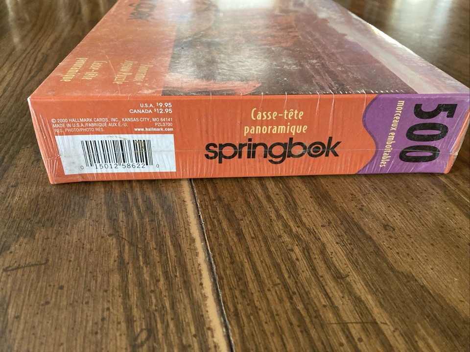 Springbok 500 Piece NEW/SEALED Panoramic Puzzle Jigsaw Canyonland Ntnl ...