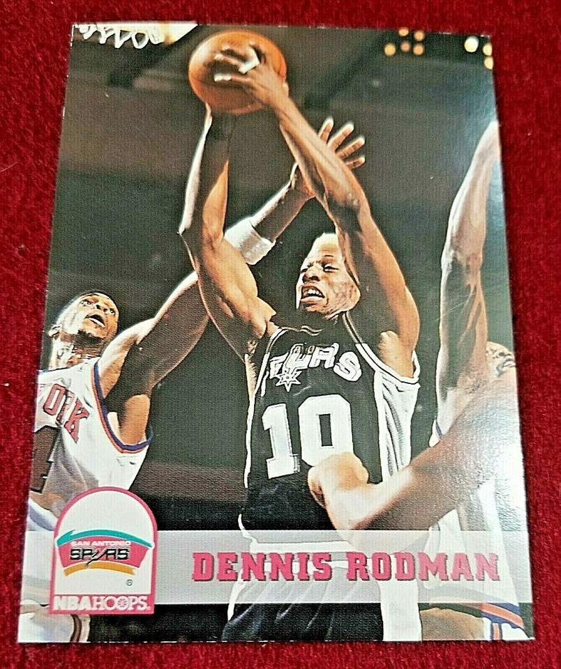 Dennis Rodman Topps Chrome Finest 1988 Fleer Panini Prizm UD Refractor ...