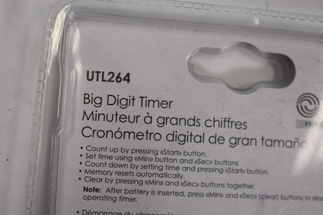 Comark UTL264 100 Min Digital Timer Big DIGIT Memory for sale online | eBay