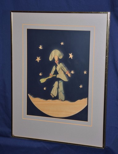 UNIQUE SIGNED CUT WOOD SANDWICHED FRAMED ART WOTTON QUEBEC | eBay