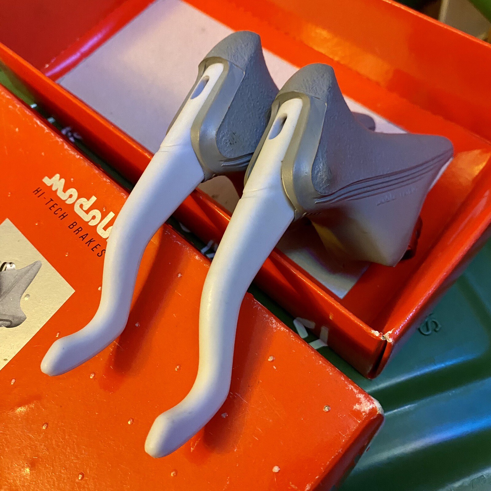 NOS 1980's MODOLO KRONOS ORION AERO BRAKE LEVERS - NEW IN BOX ...