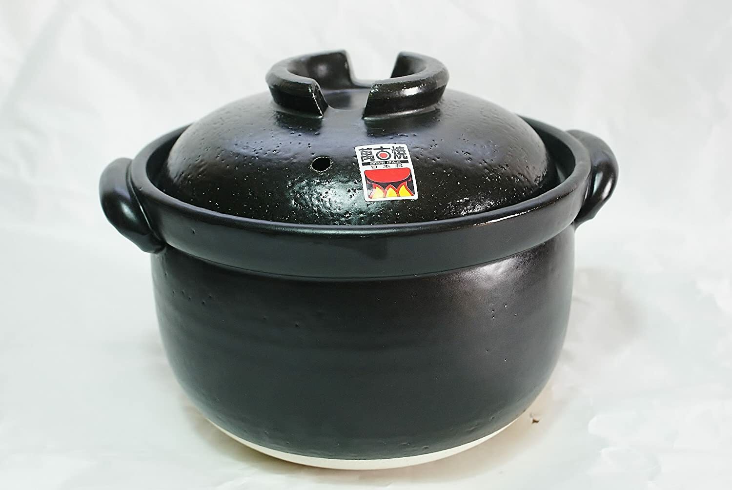 Earthen pot 3cup rice cooker, Double lid, Yokkaichi Bankoyaki Made in ...