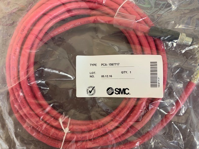 SMC PCA-1567717 power cable cc link, male, EX300 SERIAL INTERFACE ...