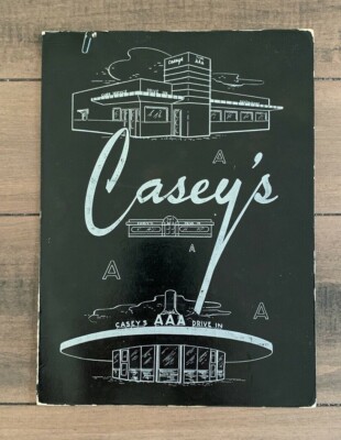 Casey's AAA Drive-In - Abilene, TX 1950’s Vintage Menu | eBay