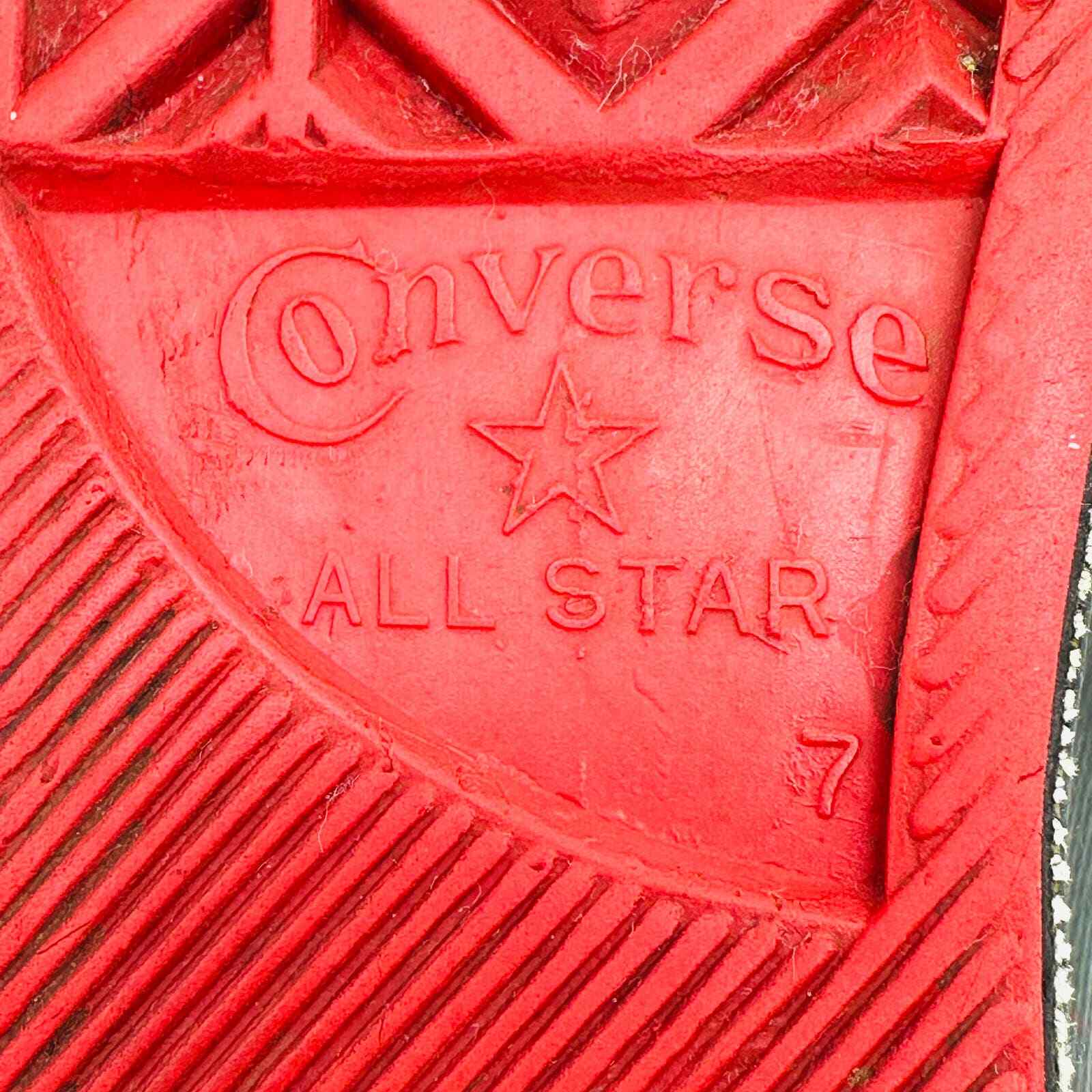 Converse Rolling Stones Steel Wheels Sneakers Rare Vintage Made in USA ...