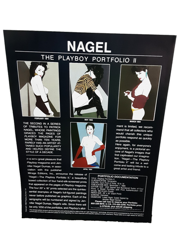 1989 Nagel Portfolio II Original Print Ad Vintage 80s | eBay
