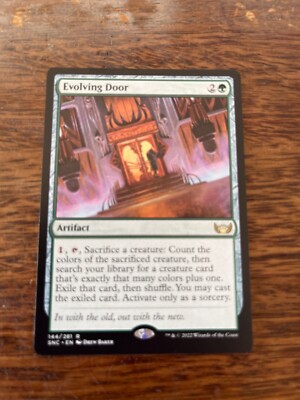 MTG Trading Card- EVOLVING DOOR | eBay Australia