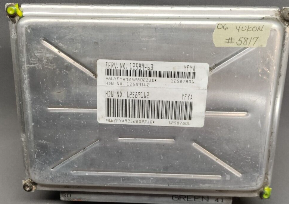 2003-2006 Yukon Denali Tahoe Silverado Engine Computer 12589463 | eBay