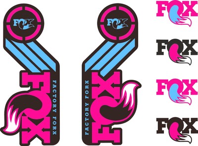Decals, Stickers - Fox Shox Decal - Nelo's Cycles