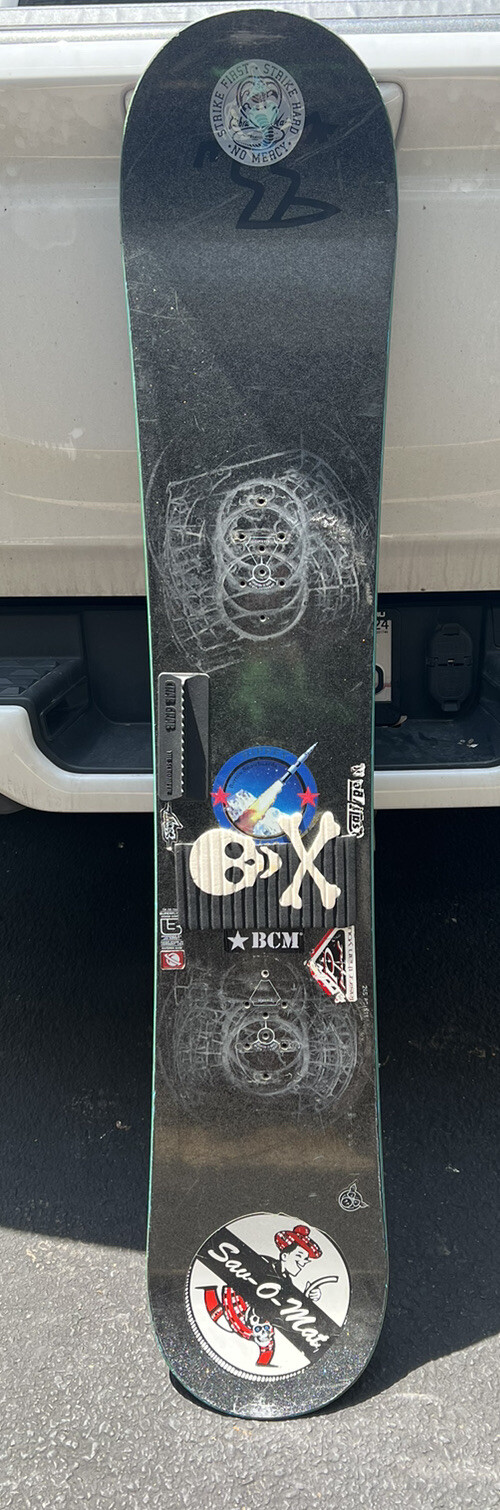 Burton Mission 56 Rippey Snowboard Jim Rippey Ripper Moon Pin up | eBay