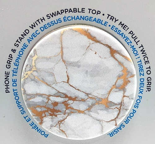 PopSockets Phone Grip Stand Gold Lutz Marble POPGRIP Popsocket | eBay