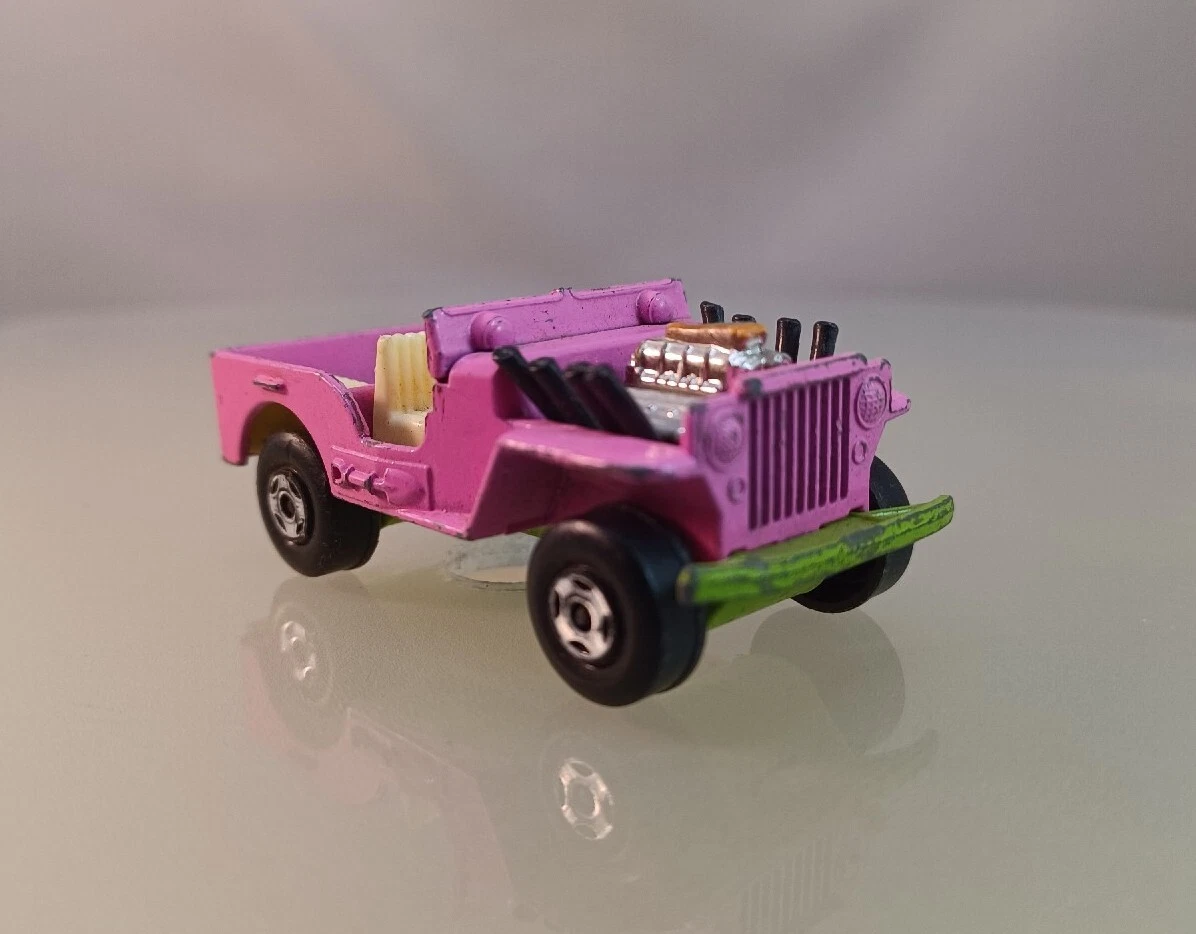 Matchbox Pink Jeep