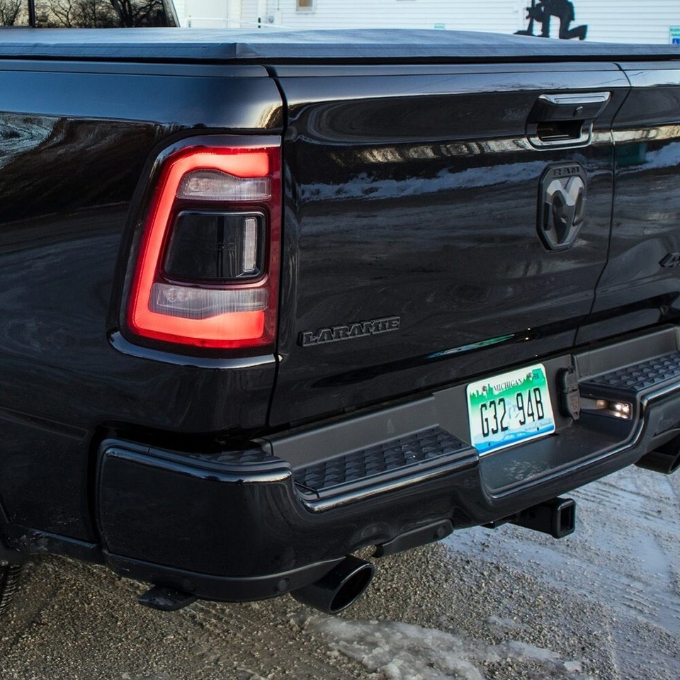 19-25 RAM 1500 Black Blacked Out Laramie Tailgate Emblem Badge ...
