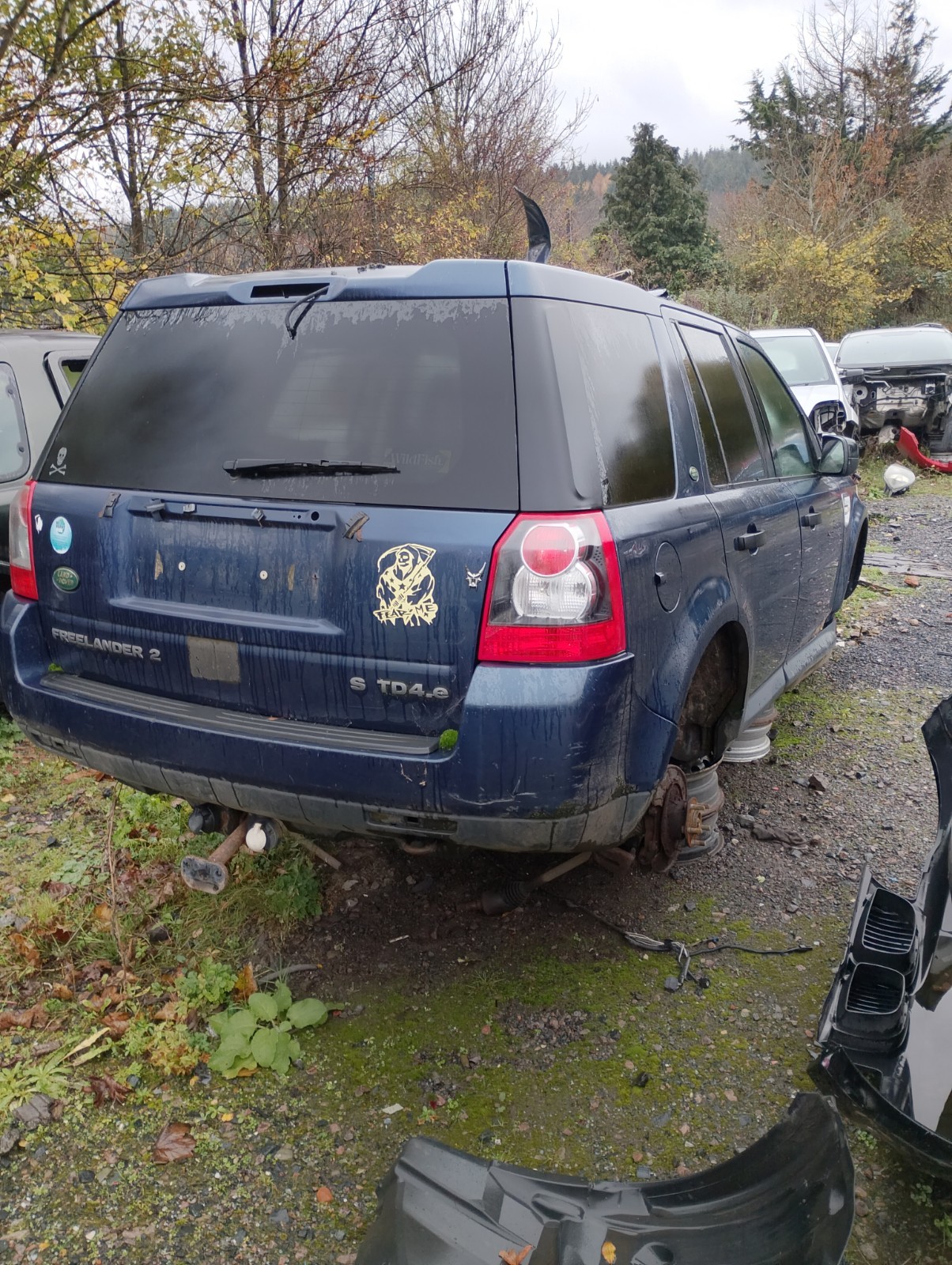 LAND ROVER FREELANDER 2 SE TD4 SILVER SPARES BREAKING ALL PARTS ...