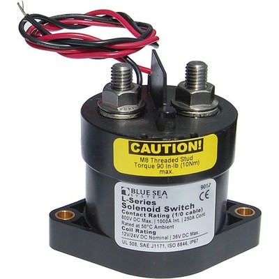 Blue Sea 9012 L Solenoid Switch - 12-24VDC - 250A 9012 UPC 632085090128 ...