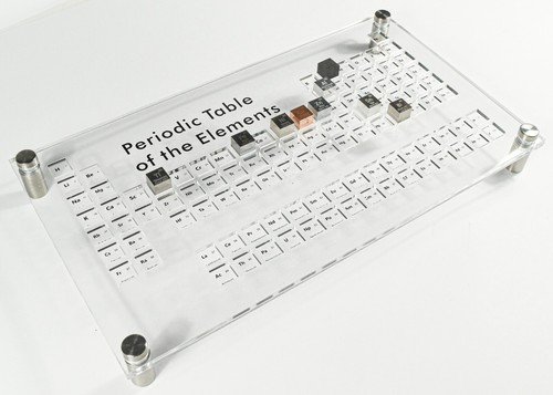 Acrylic Periodic Table Bracket for 10mm Cubic Elements Collections ...