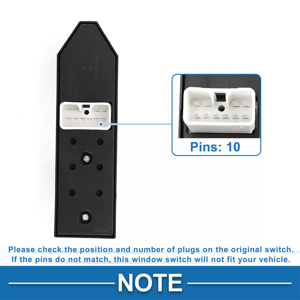 New Front Right Power Master Window Switch For Hyundai Tucson 93575 ...