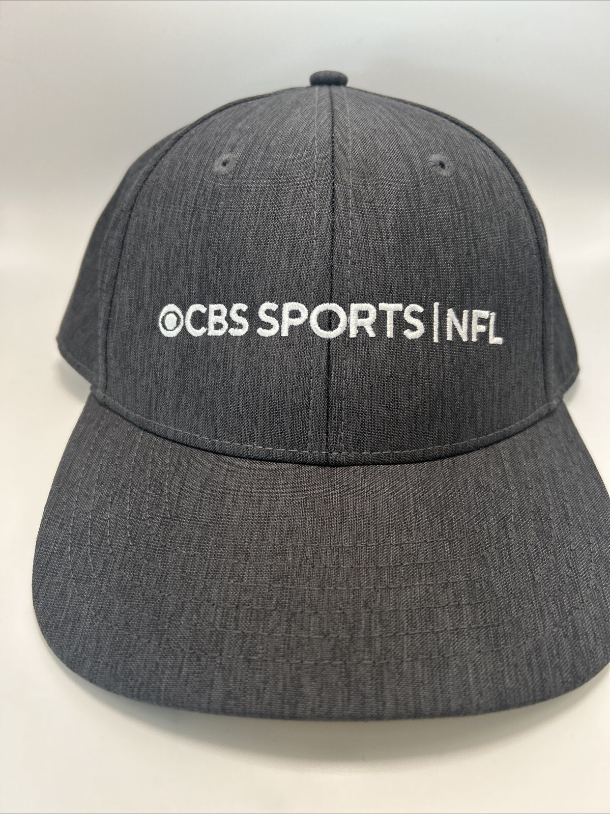 CBS Sports NFL Unisex Adult Gray Logo Embroidered Adj… - Gem