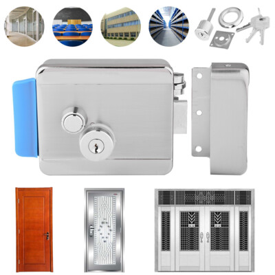 DC 12V Electric Door Lock Access Control Lock Home Security Door Entry ...